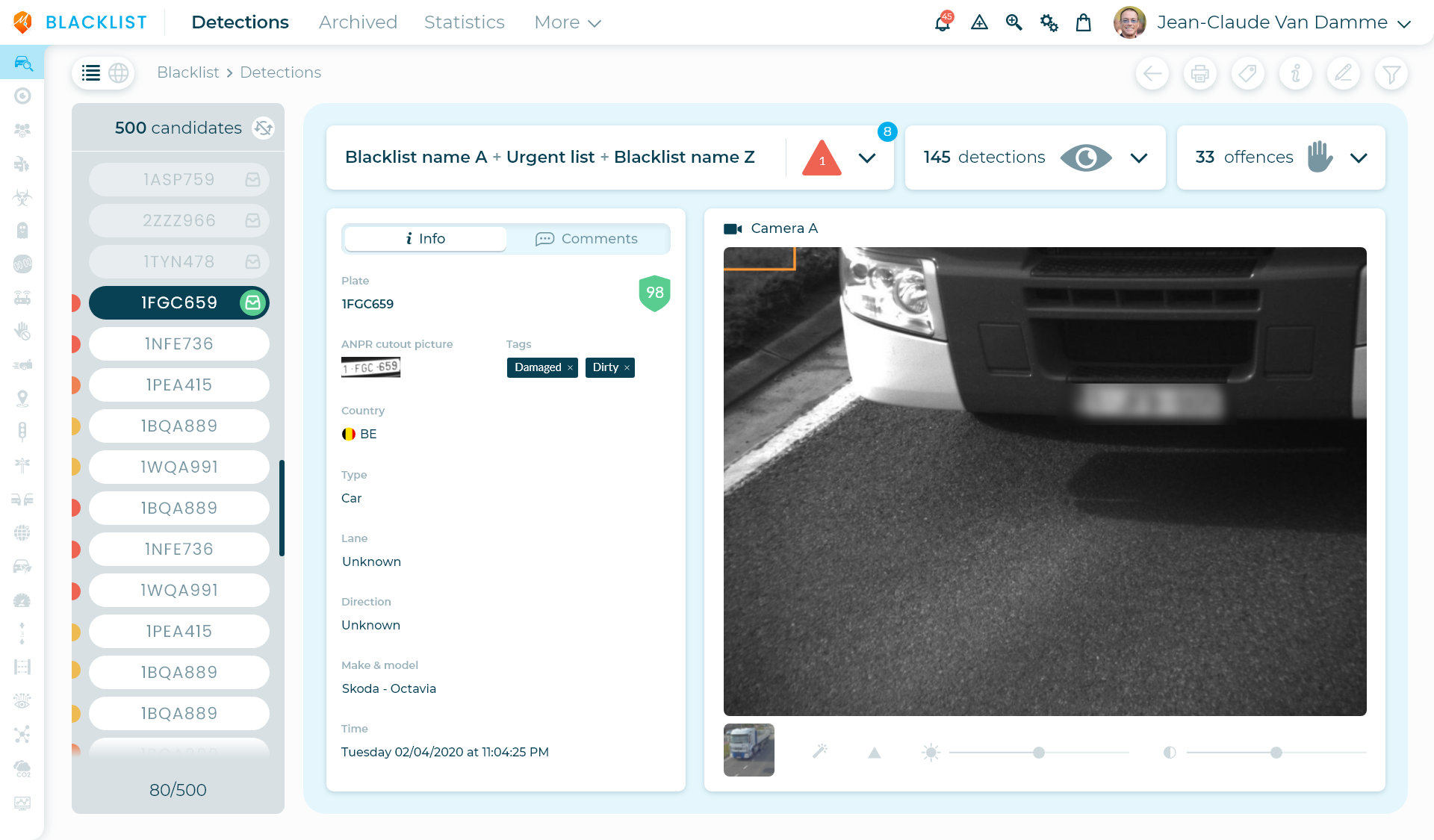 M³ - Police - Blacklist Management | Macq Mobility